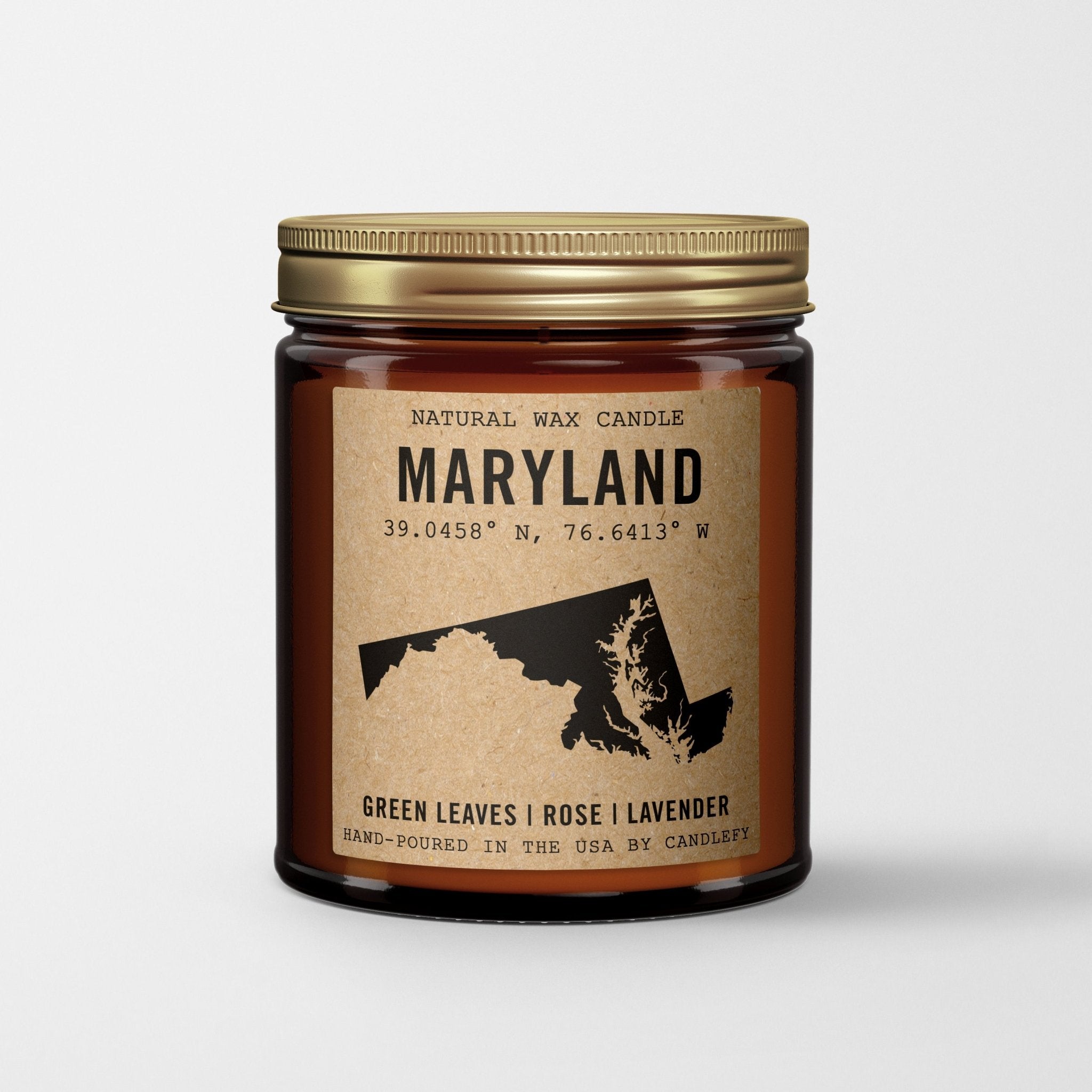 Maryland Scented Candle – State Candle Gift | Candlefy